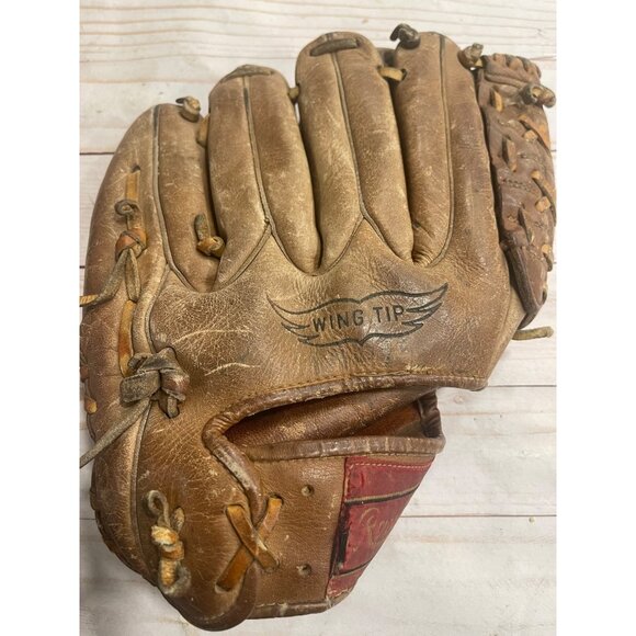Rawlings | Accessories | Rawlings Wing Tip Gj 59 Reggie Jackson Leather ...